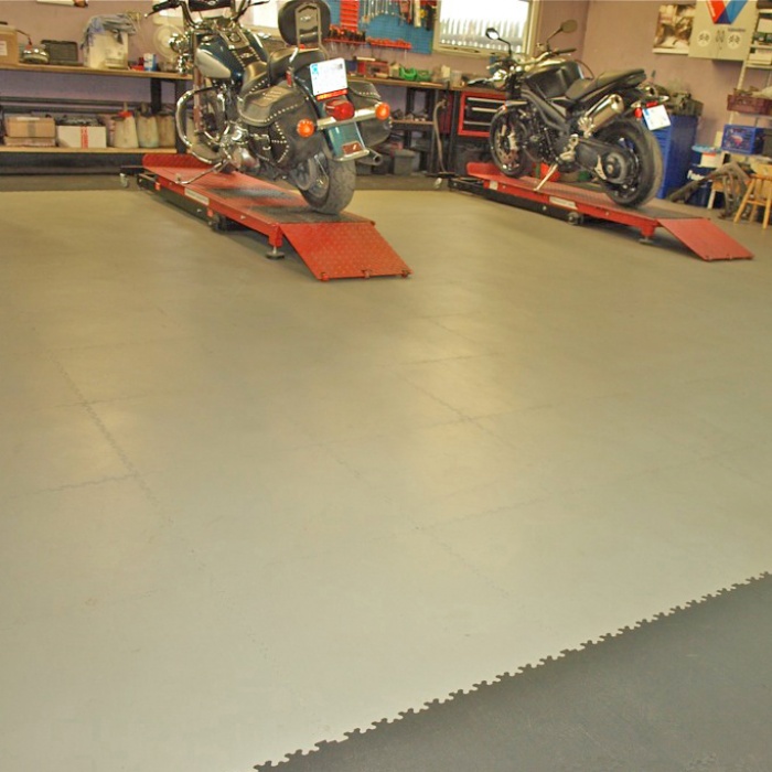 Strong-Loc Interlocking Floor Tiles - (7mm) - Smooth Textured